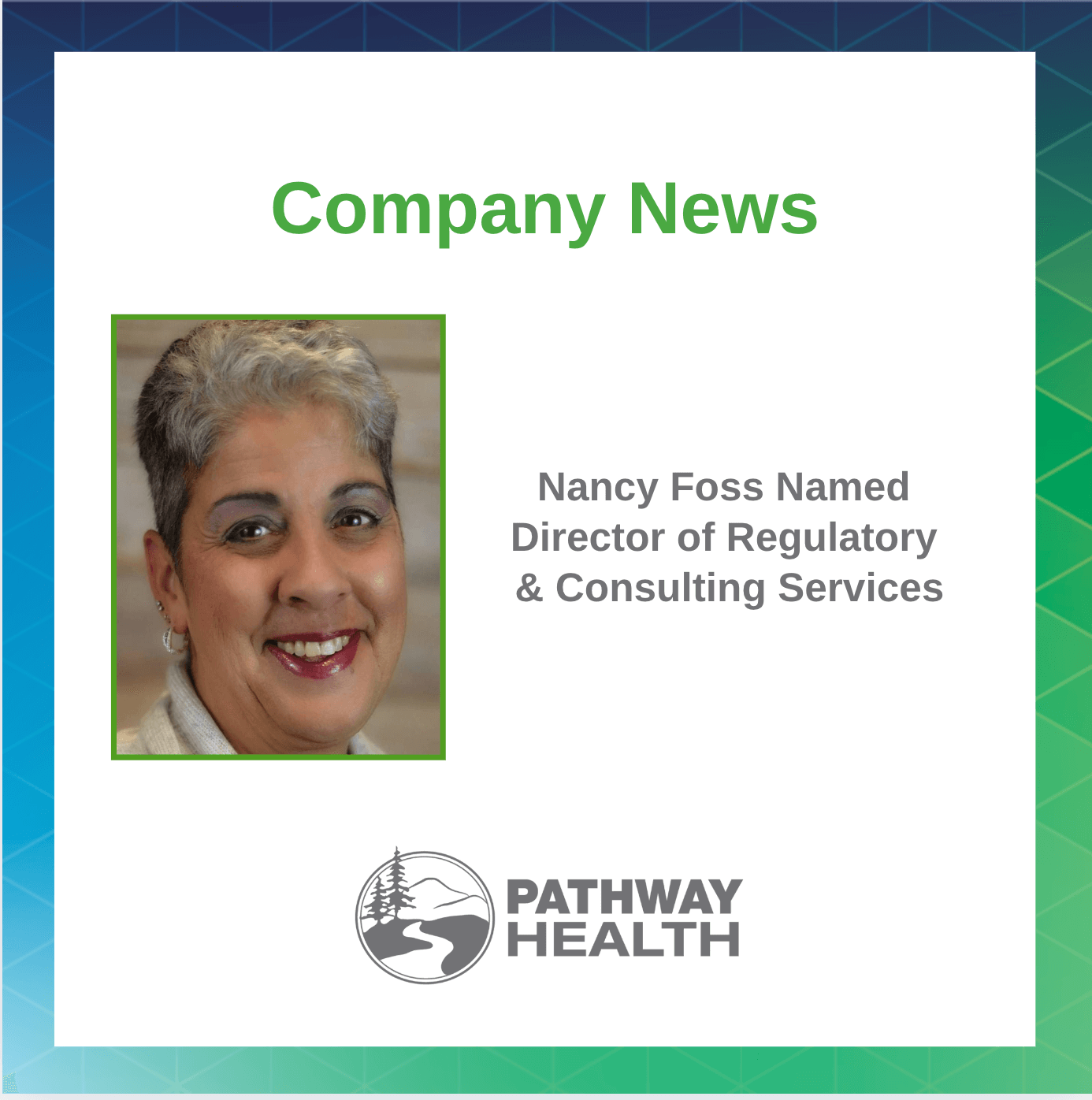 Company News: Nancy Foss Named Director of Regulatory and Consulting ...
