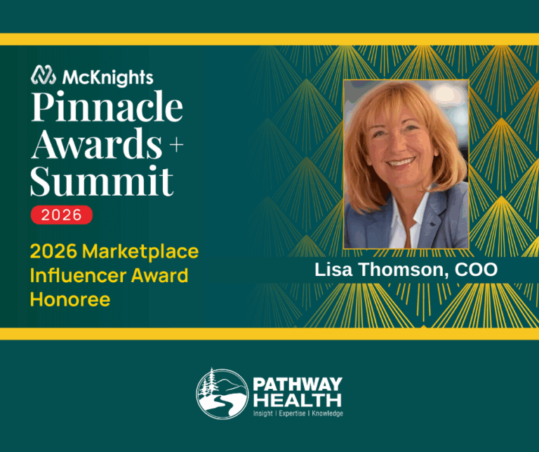 Pathway Health COO Lisa Thomson Receives 2026 McKnight’s Pinnacle Award ...